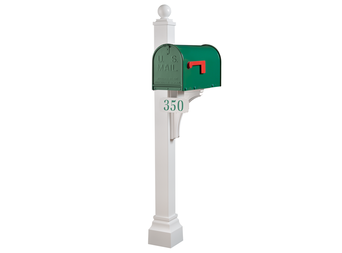 Janzer Series Post Mounted Mailboxes