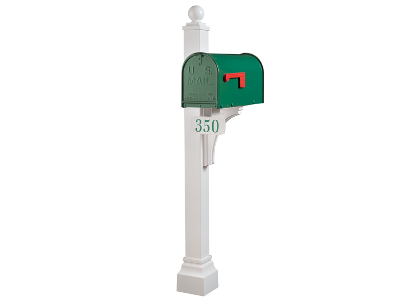 Janzer Series Post Mounted Mailboxes