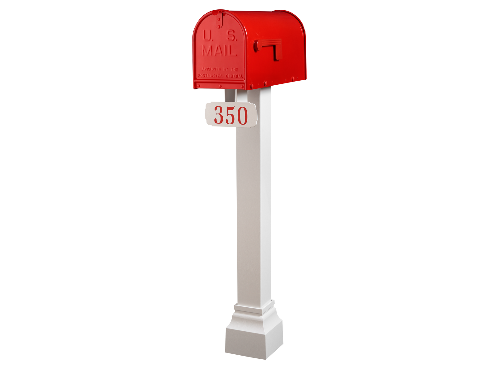 Janzer Series Post Mounted Mailboxes