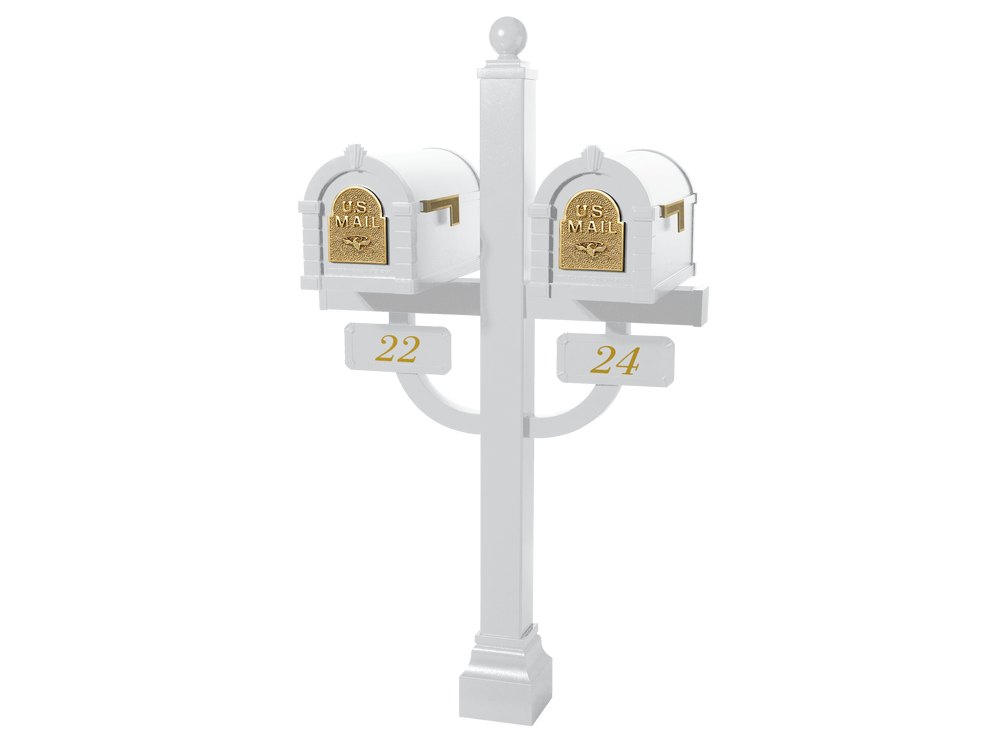 Keystone Series Post Mounted Mailboxes