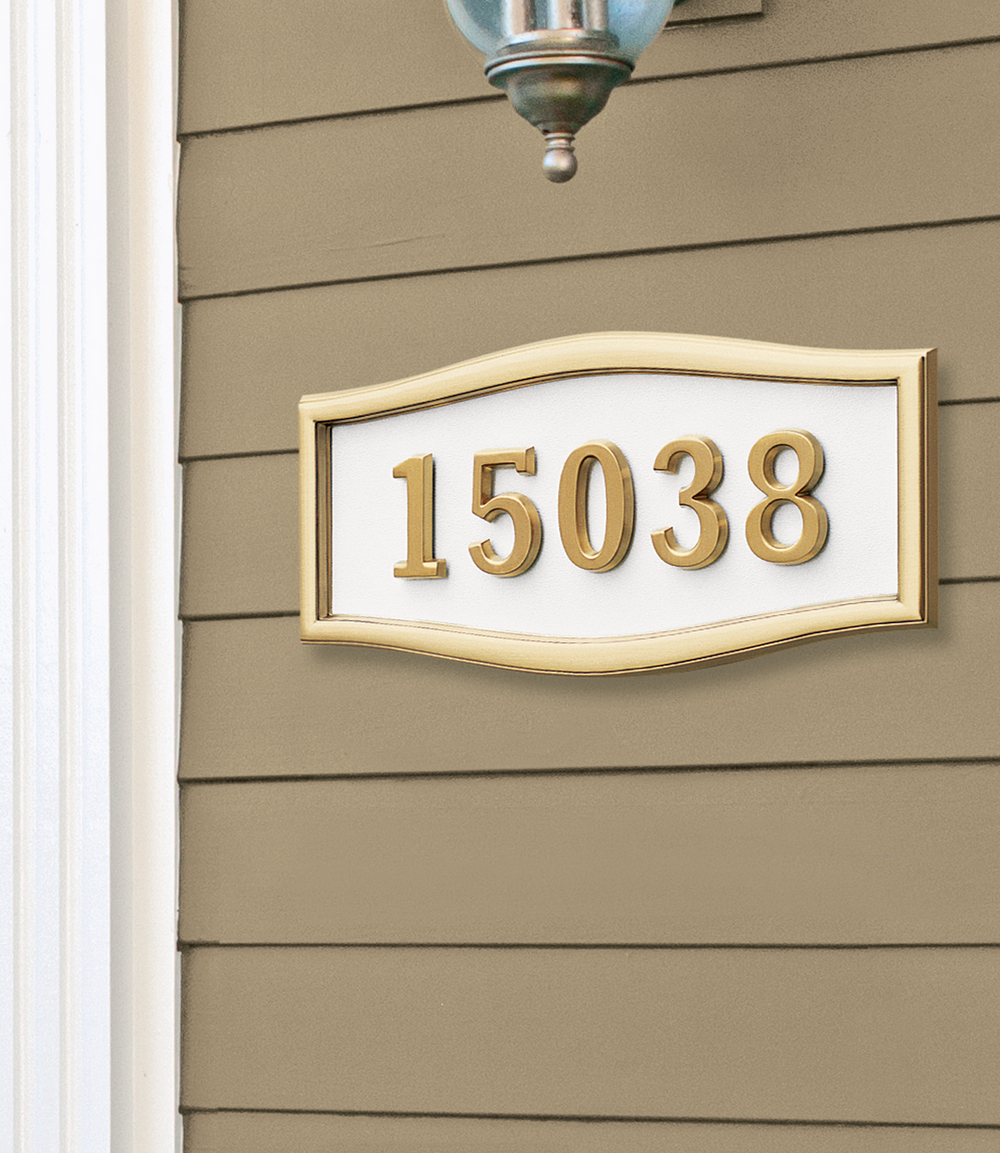 Gaines Manufacturing Address Plaques