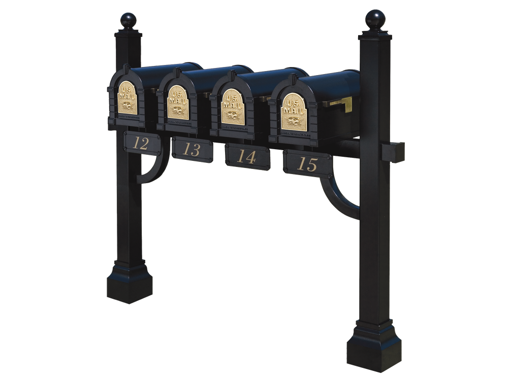 Keystone Series Post Mounted Mailboxes