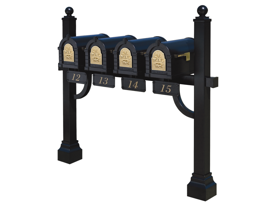 Keystone Series Post Mounted Mailboxes