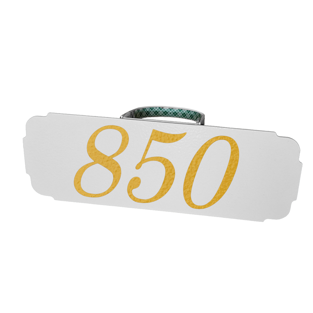 Classic Mailbox Address Plaque